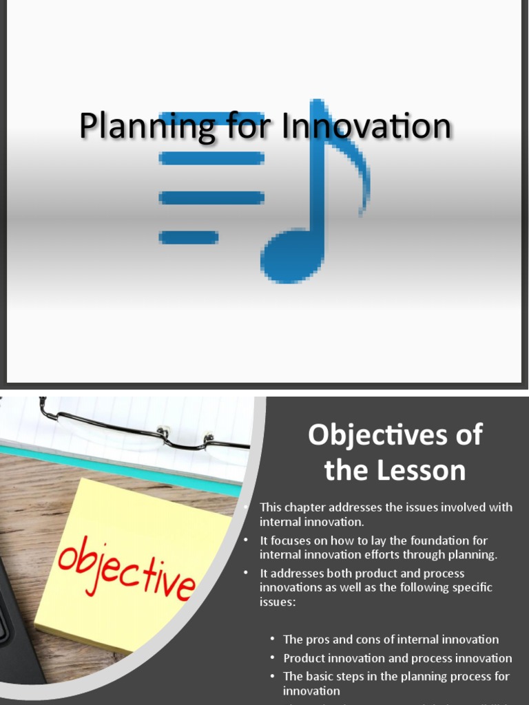 Chapter 3 - Innovation Planning | PDF | Innovation | Goal