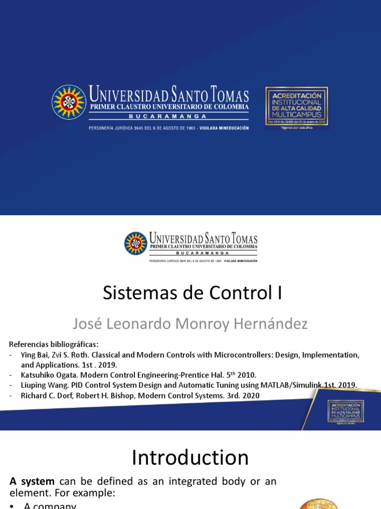 Introduction | PDF | Control Theory | Control System
