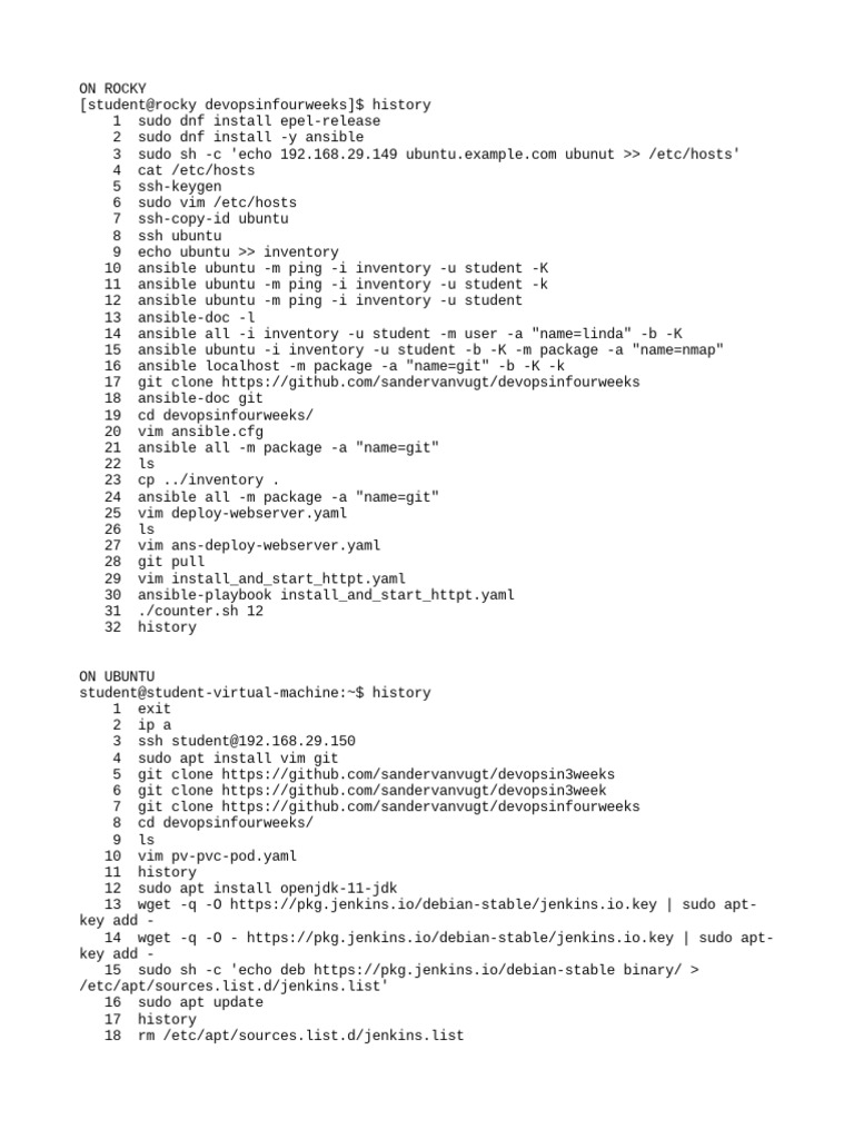 Devops Day1 April22 | PDF | Utility Software | Operating System Technology