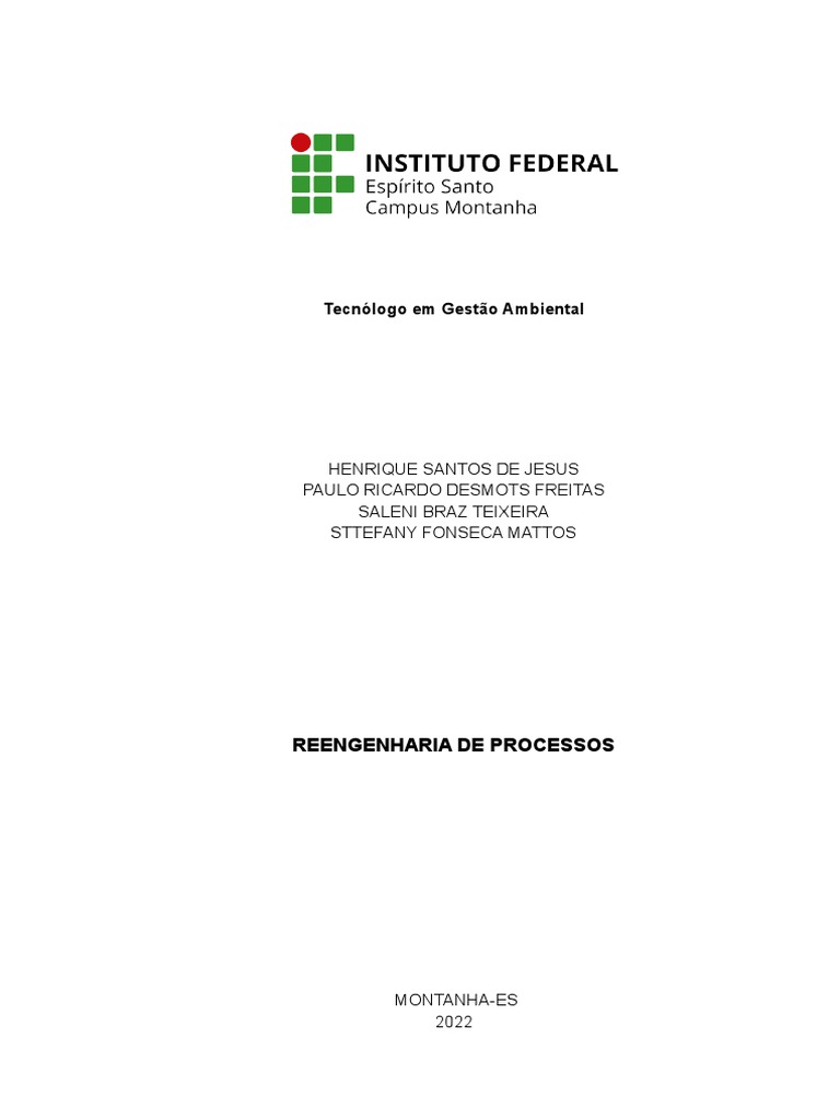 Reengenharia de Processos - Seminário 29.06.2022 | Download grátis PDF ... Reengenharia de Processos - Seminário 29.06.2022 | Download grátis PDF ...