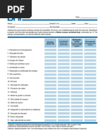 Escala PCL-R de Psicopatia de Hare | PDF | Psicopatia | Família