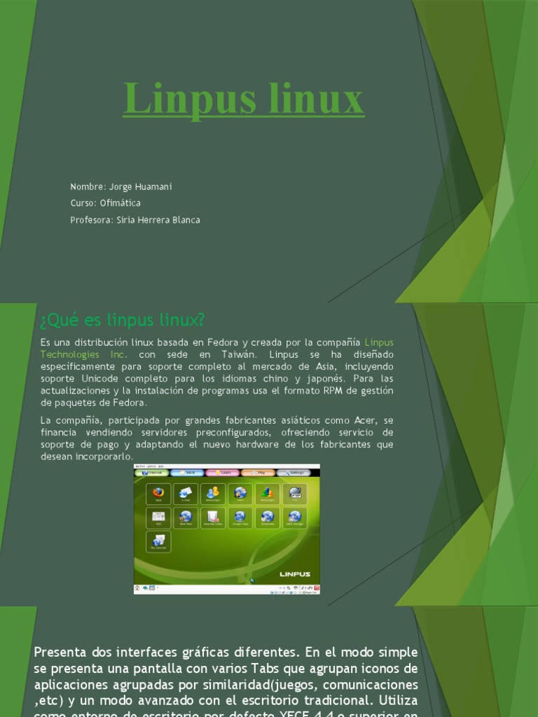 Linpus Linux | PDF