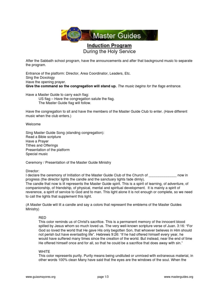 During The Holy Service: Induction Program | PDF | Jesus | Prayer