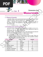 The List of Dimensional Formula. A Useful Handout. | PDF | Torque | Force