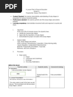 Detailed Lesson Plan in Physical Education Grade 2 Gerald | PDF ...