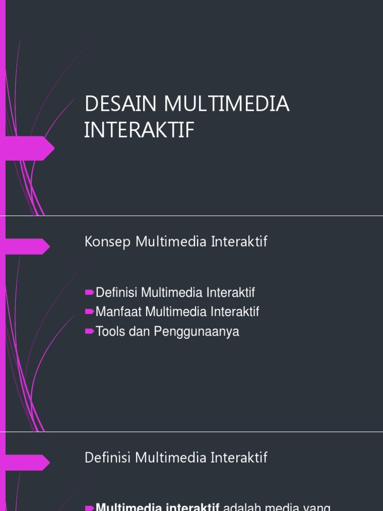 Panduan Multimedia Interaktif | PDF