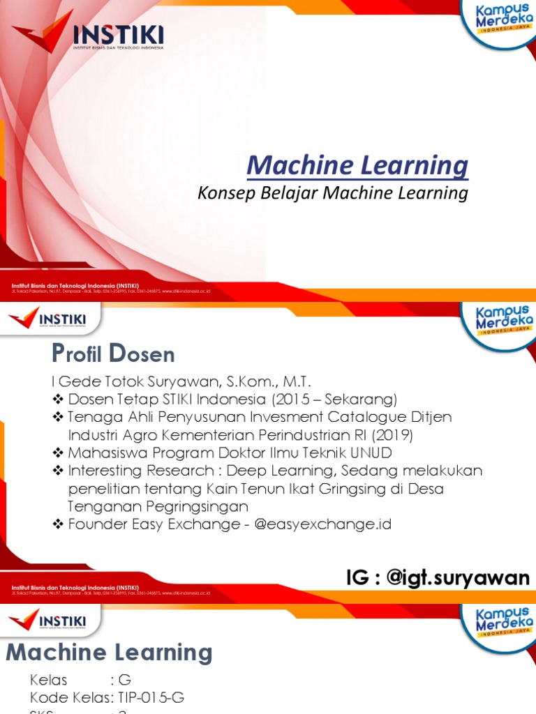 Konsep Belajar Machine Learning | PDF