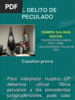 El Delito de Peculado | PDF | Castigos | Derecho penal