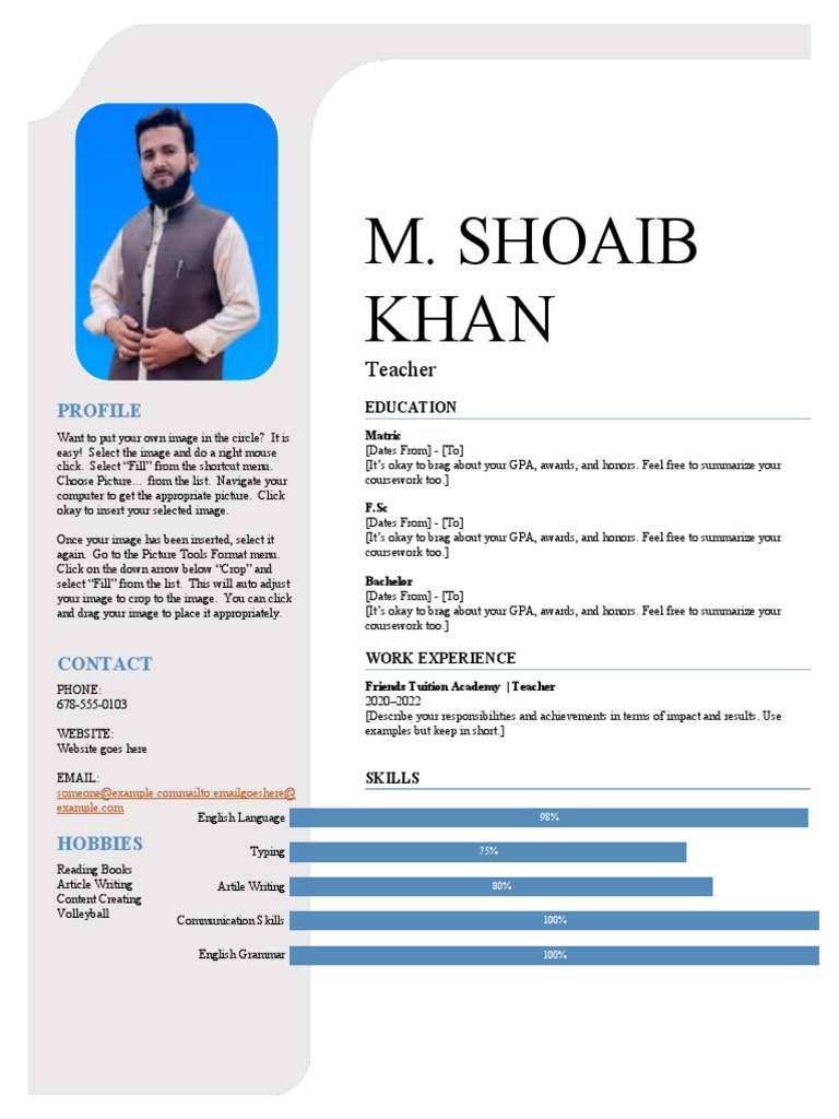Shoaib_CV | PDF