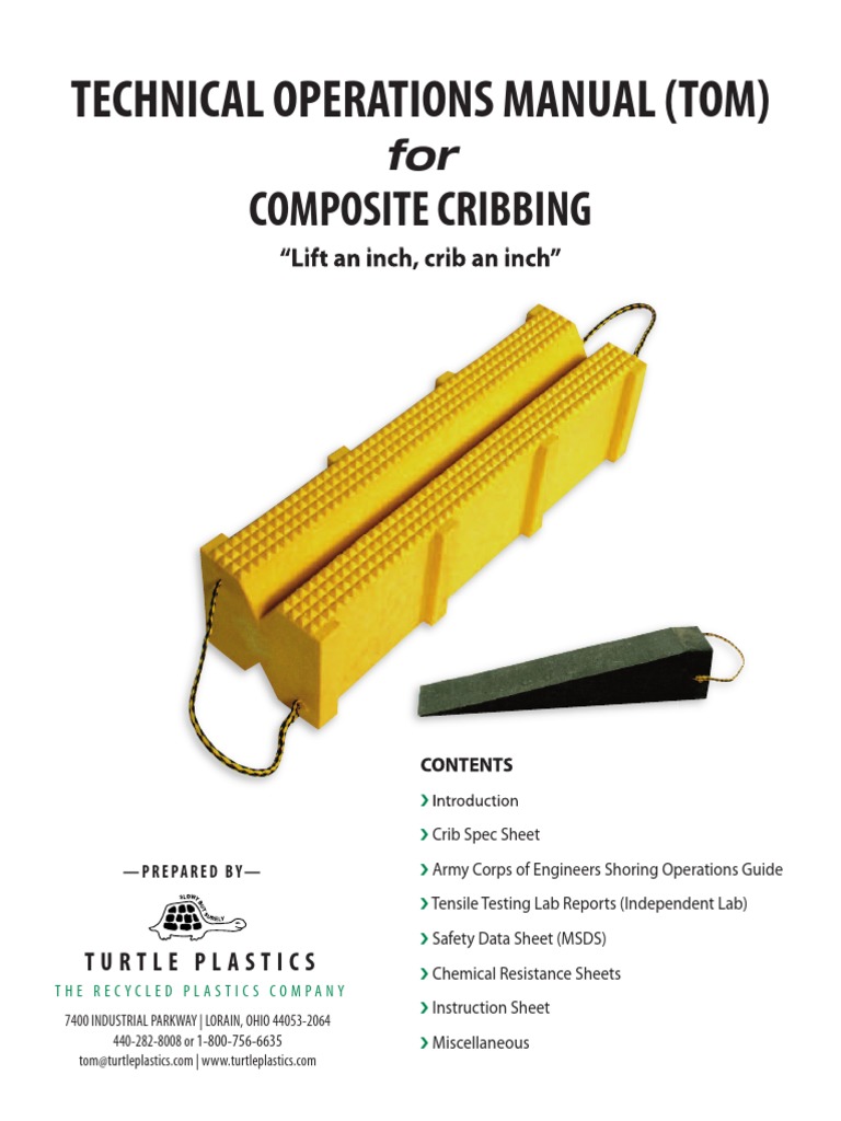 Standard Cribbing Info | PDF | Fracture | Polyethylene