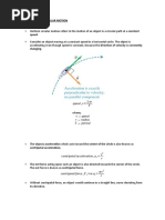 Cheat Sheet - Circular Motion | PDF | Theory Of Relativity | Motion ...