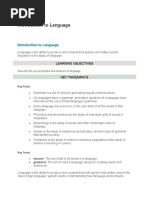 Components of Language | PDF | Word | Morphology (Linguistics)
