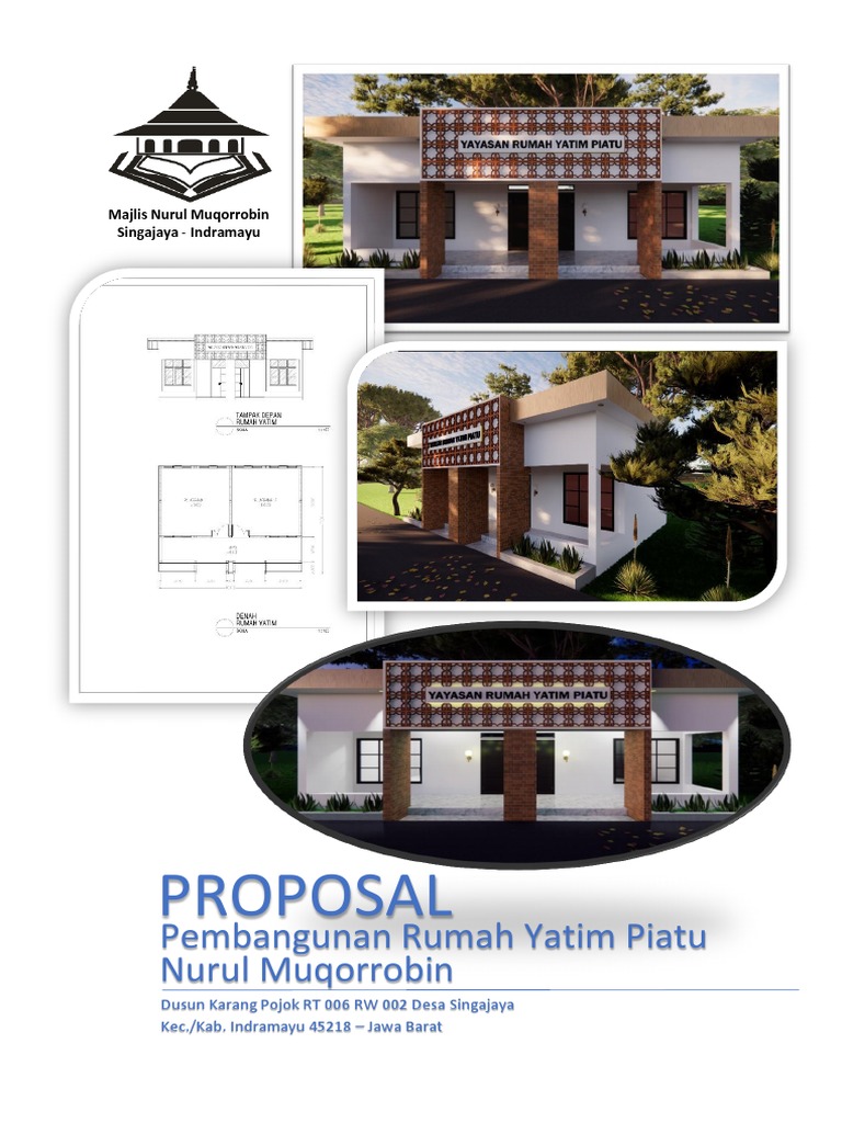 Proposal Rumah Yatim - Majlis Nurul Muqorobin | PDF