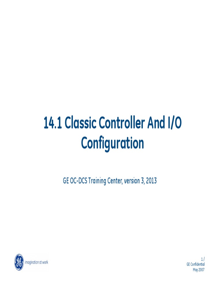 14.1 Classic Controller IO Configuration | Download Free PDF | Parameter (Computer Programming ...