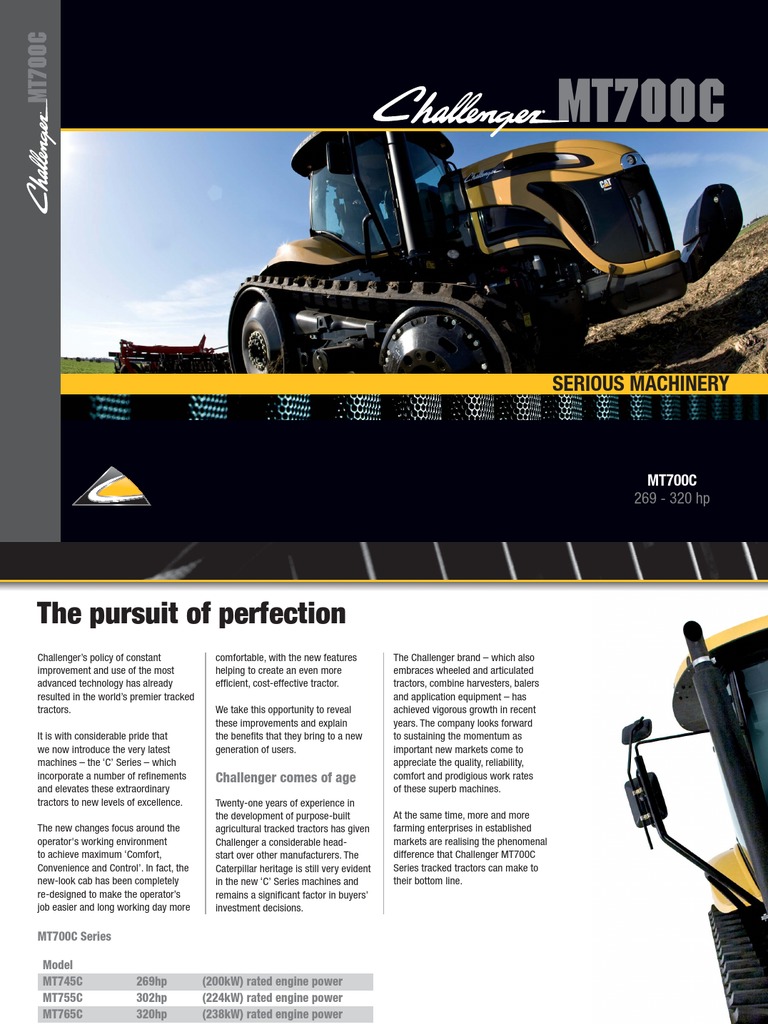 mt700C en | PDF | Transmission (Mechanics) | Tractor