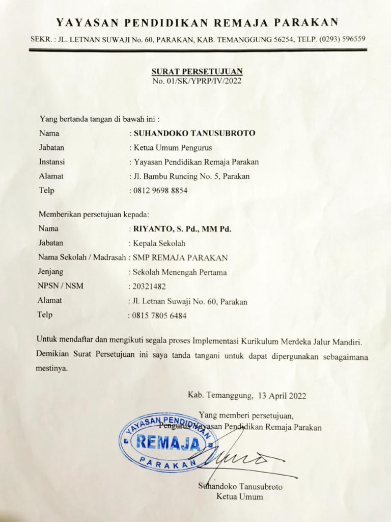 Surat Izin Pendaftaran IKM | PDF