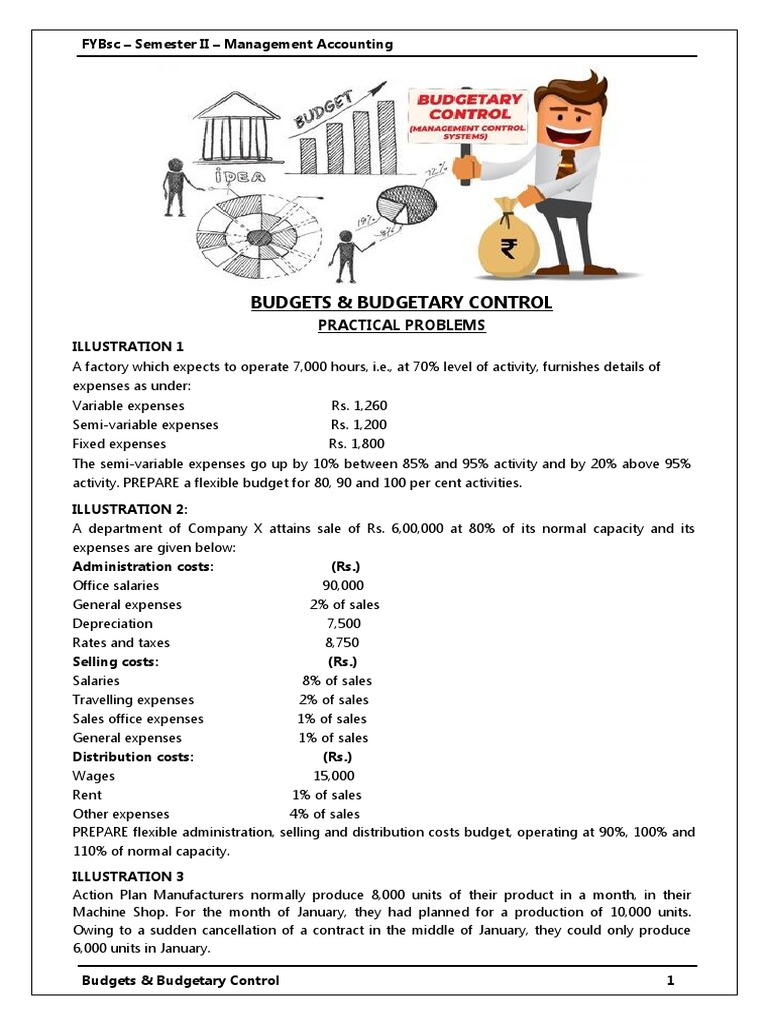4 Budget & Budgetary Control | PDF | Cost Of Goods Sold | Inventory