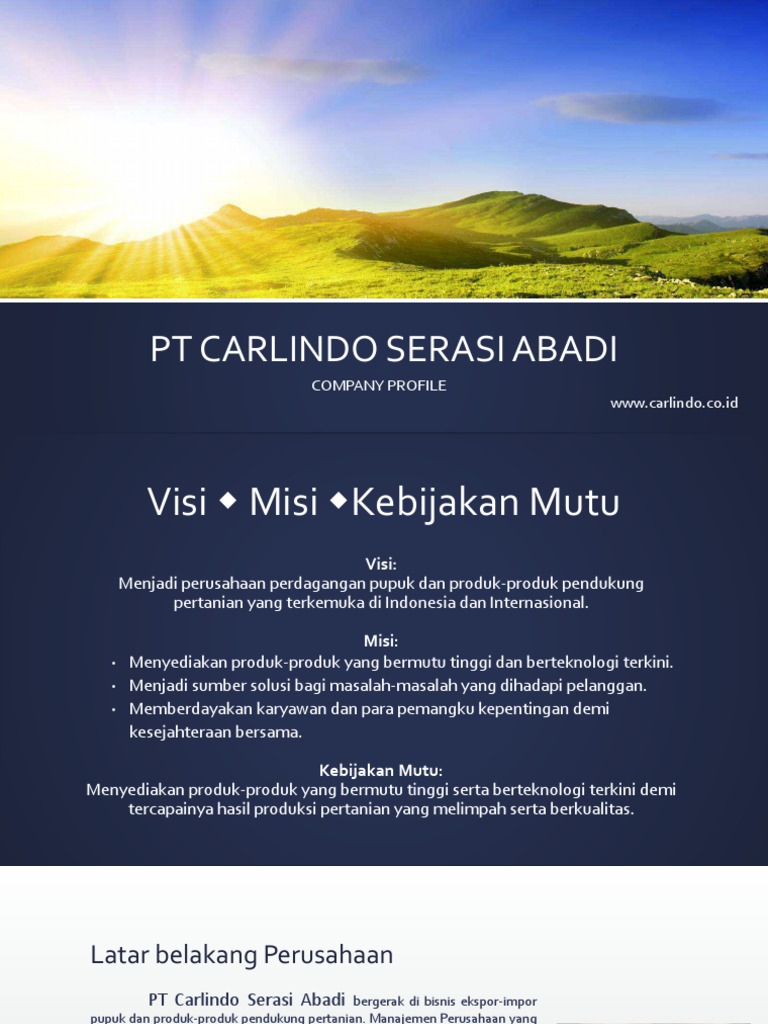 Company Profile Indonesia - Compressed | PDF