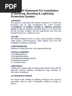 Method of Statement For Conduit Installation | PDF