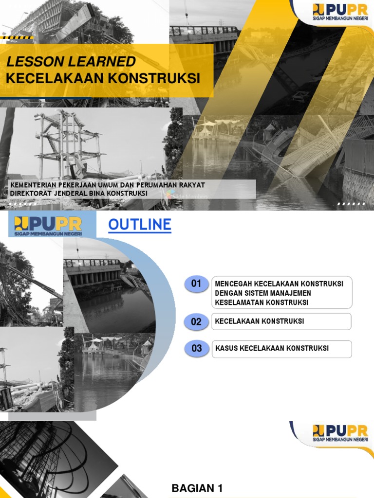 Lesson Learned Kecelakaan Konstruksi 13.43 | PDF