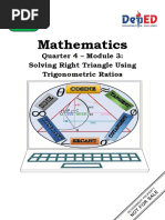 DLP Grade-9 MAthematics | PDF | Trigonometric Functions | Trigonometry