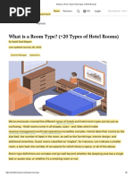 Hotel Room Type Abbreviations List | PDF