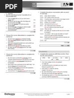 A2 Workbook Answer Key PDF | PDF | Language Arts & Discipline