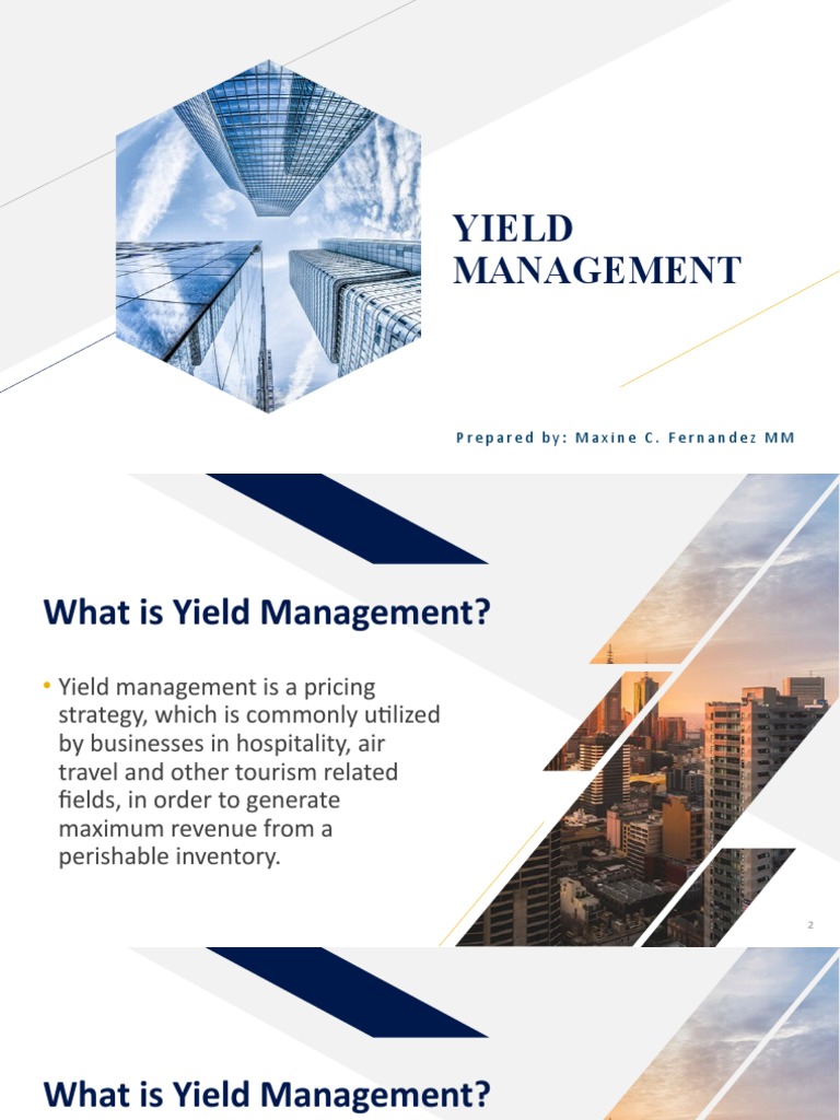 Understanding Yield Management Strategies | PDF