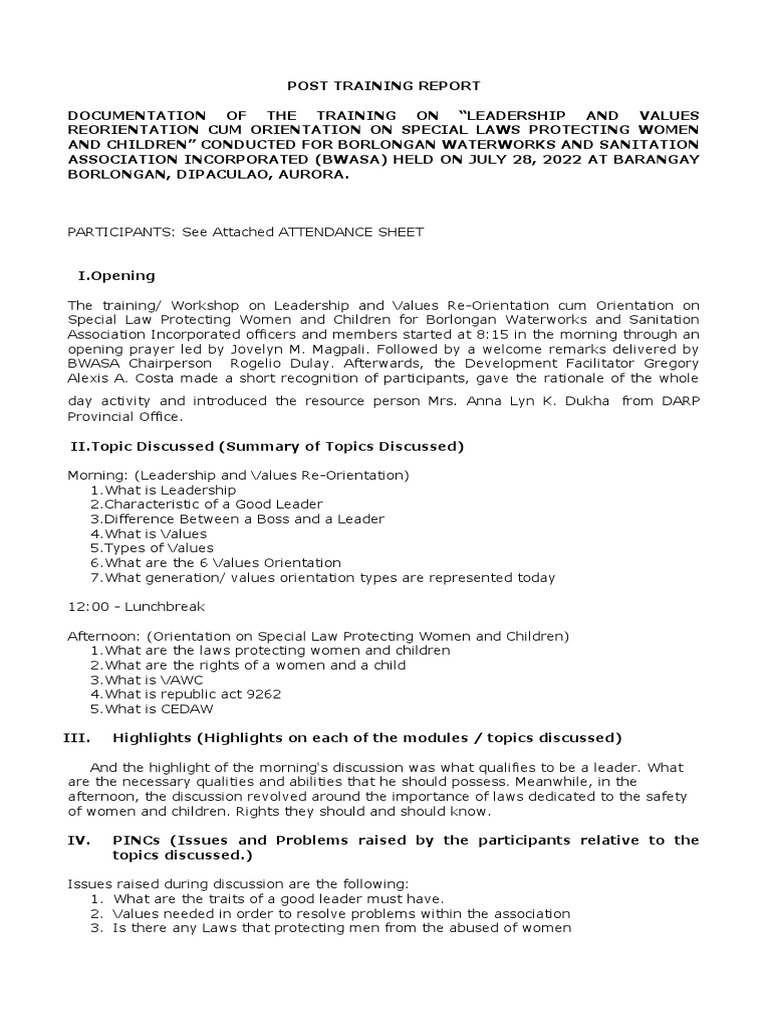 Ptr-"Leadership and Values Reorientation | PDF | Psychology ...