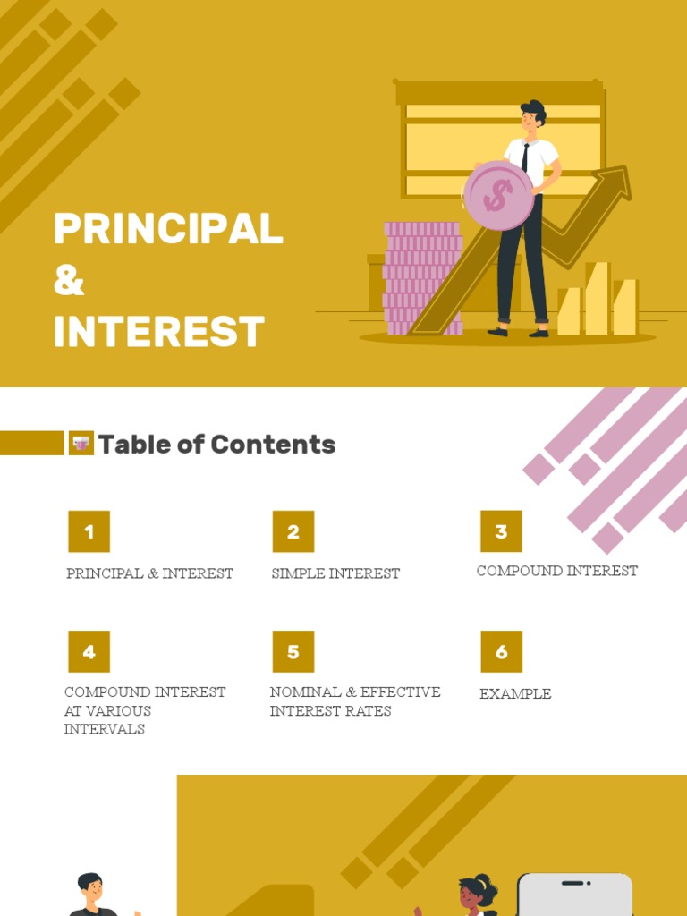 Principal and Interest | PDF | Interest | Compound Interest