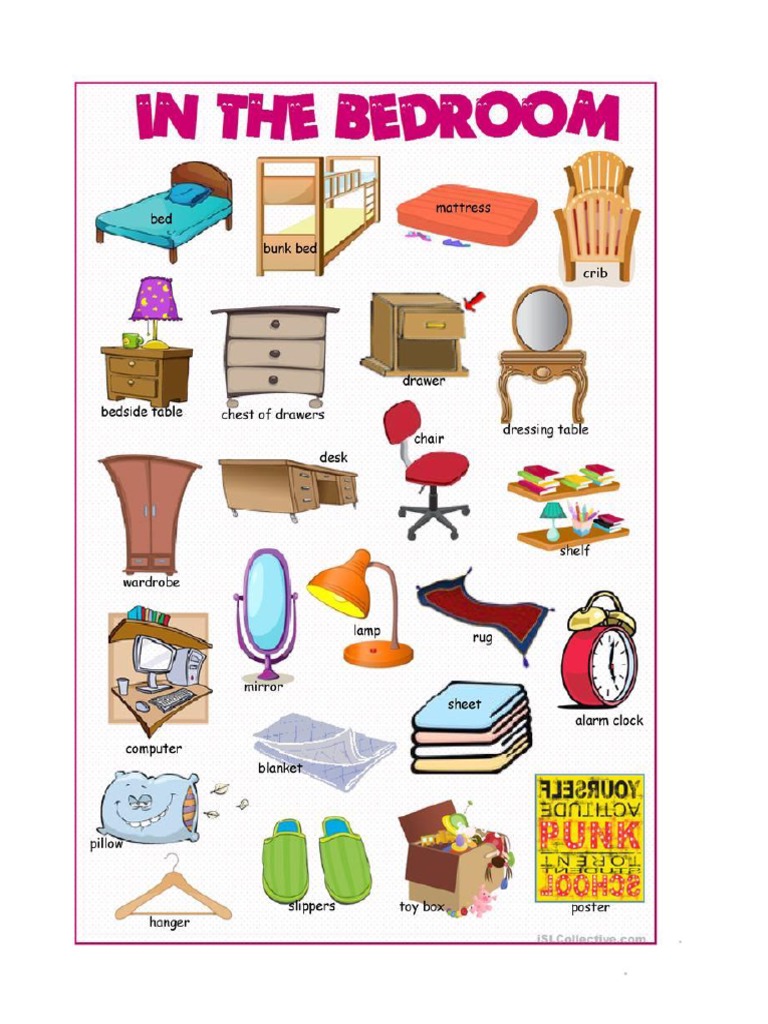 Bedroom Worksheet | PDF