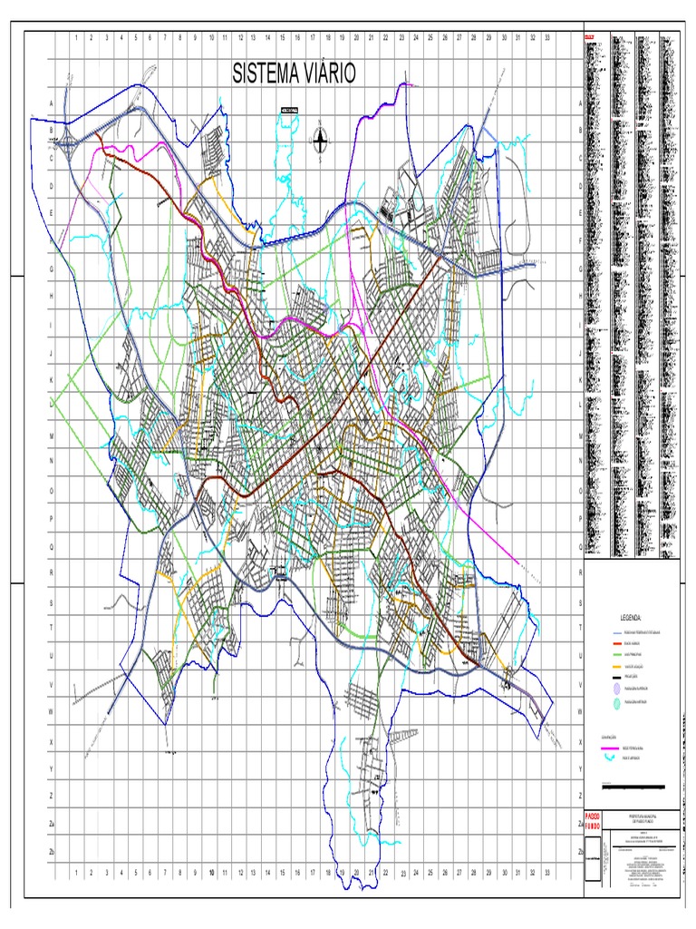 Mapa Sistema Viario 27082018 | PDF