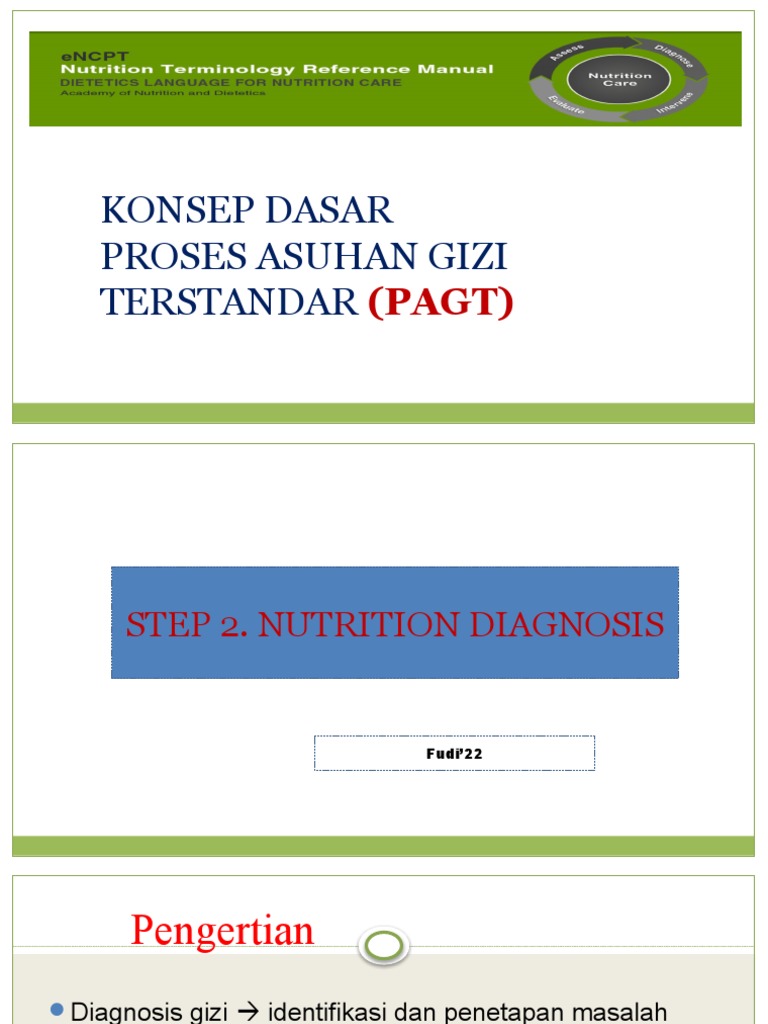 Materi Diagnosa Gizi (5) - 1 | PDF | Kesehatan Holistik