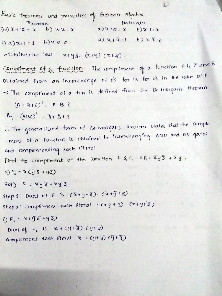 ADE Unit-4 Short Notes | PDF | Logic | Mathematical Logic