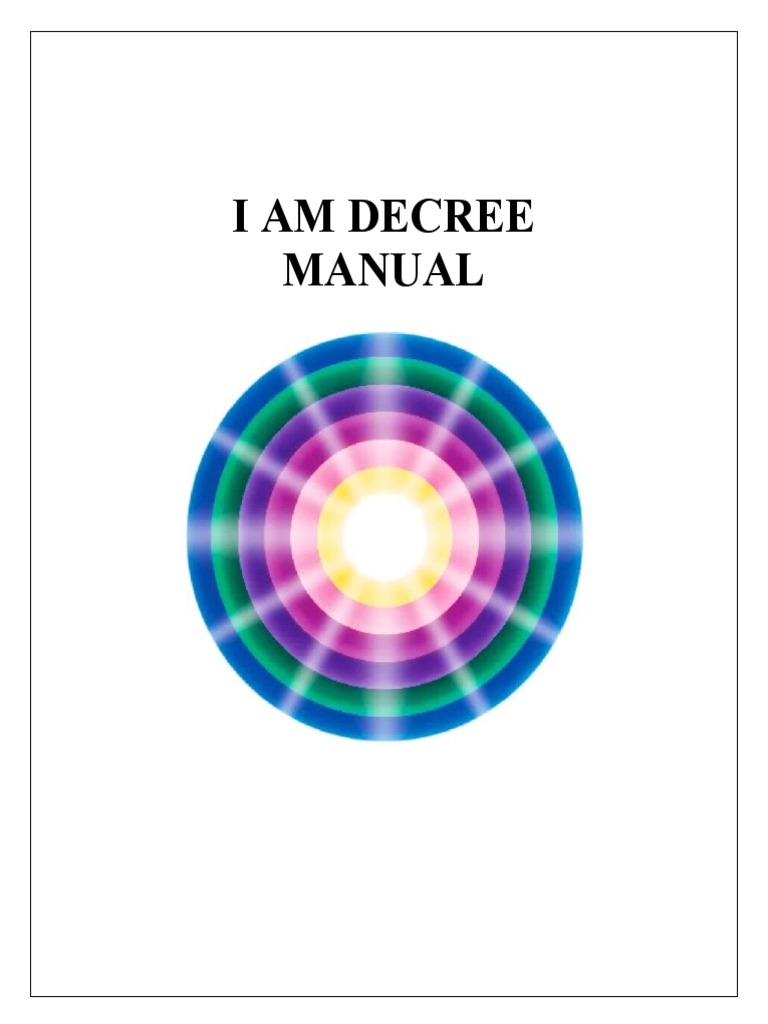 I AM Decree Manual and Ascended Master Teachings Compendium | PDF ...