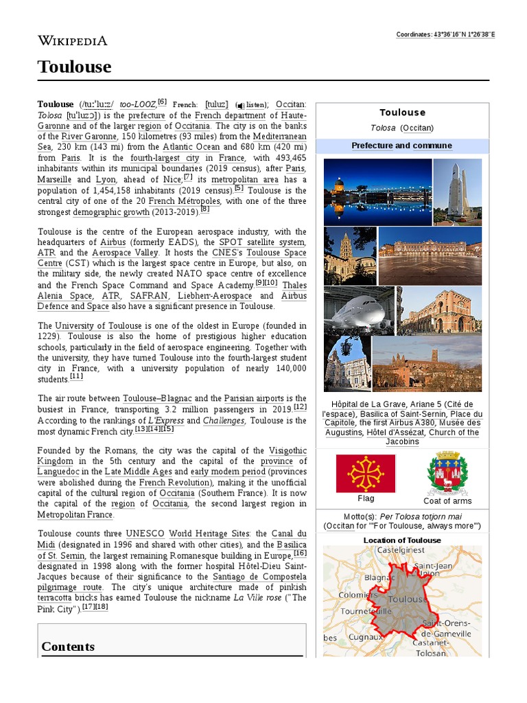 Toulouse | PDF