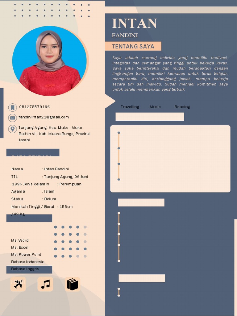 CV Intan Fandini Klinik Shaza | PDF