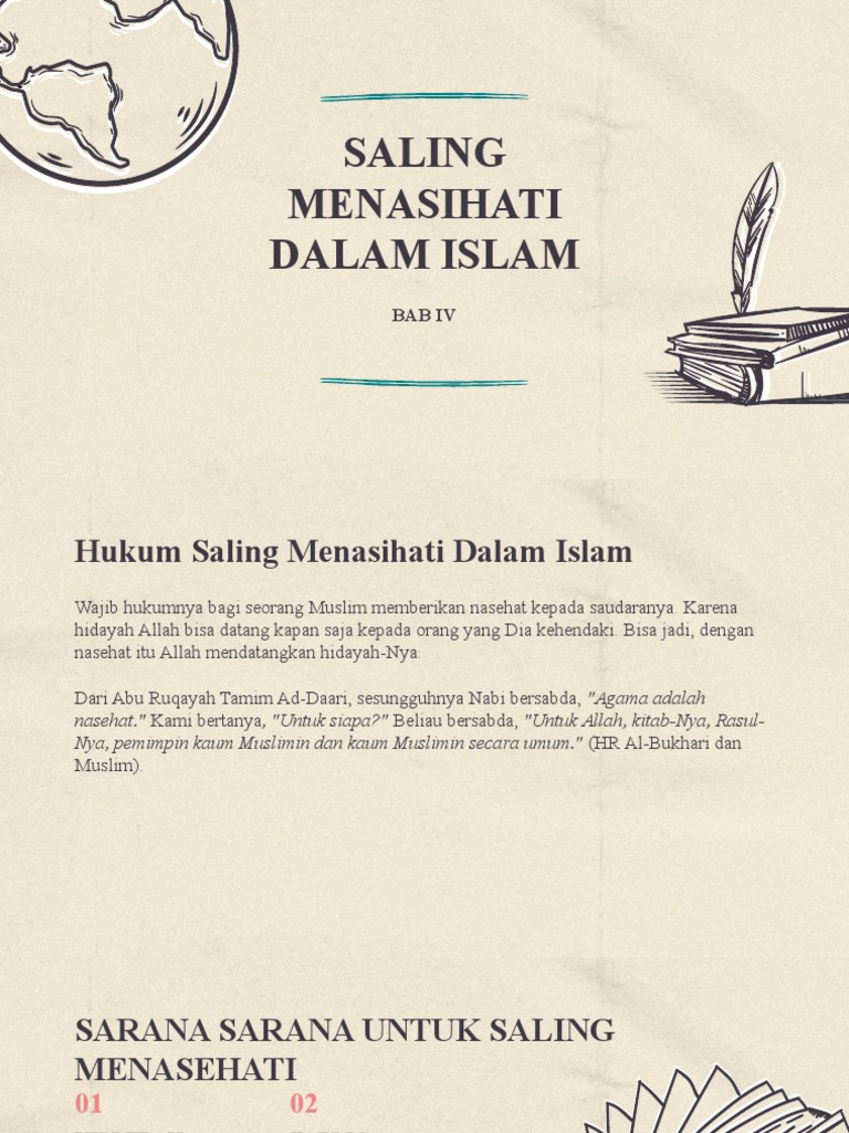 Hukum dan Etika Saling Menasihati dalam Islam | PDF