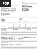Baggage Chart | PDF | Baggage | Manufactured Goods