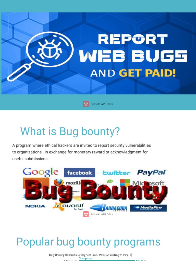 Bug bounty: An introduction to ethical hacking programs | PDF ...