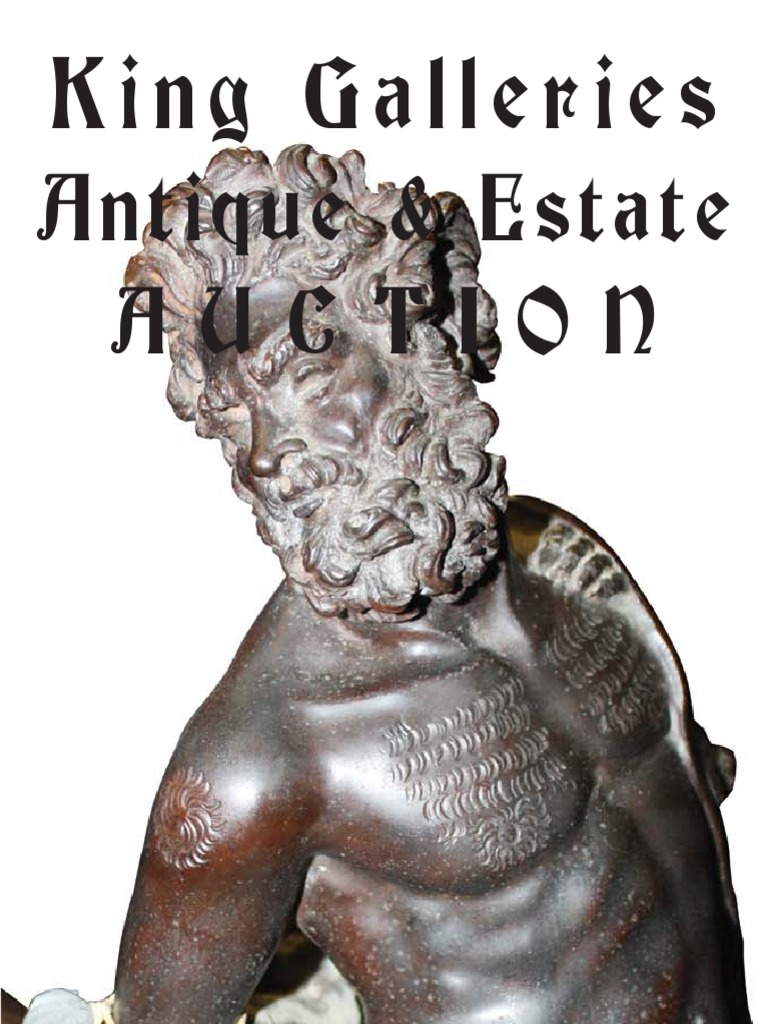 King Galleries Antique Auction July 10 | PDF | Arts (General)
