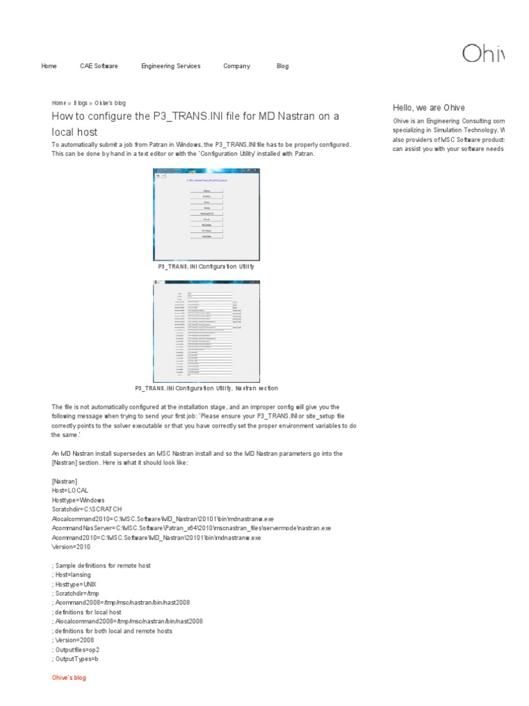 How To Configure The P3 - TRANS | PDF