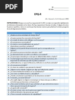 Protocolo BFI Con Evaluación | PDF | Sicología