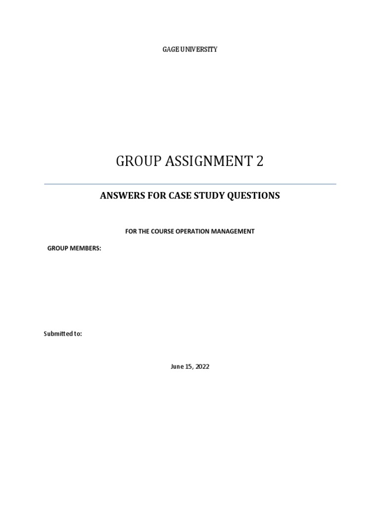 GROUP ASSIGNMENT 2 | PDF | Vacuum Cleaner | Grocery Store