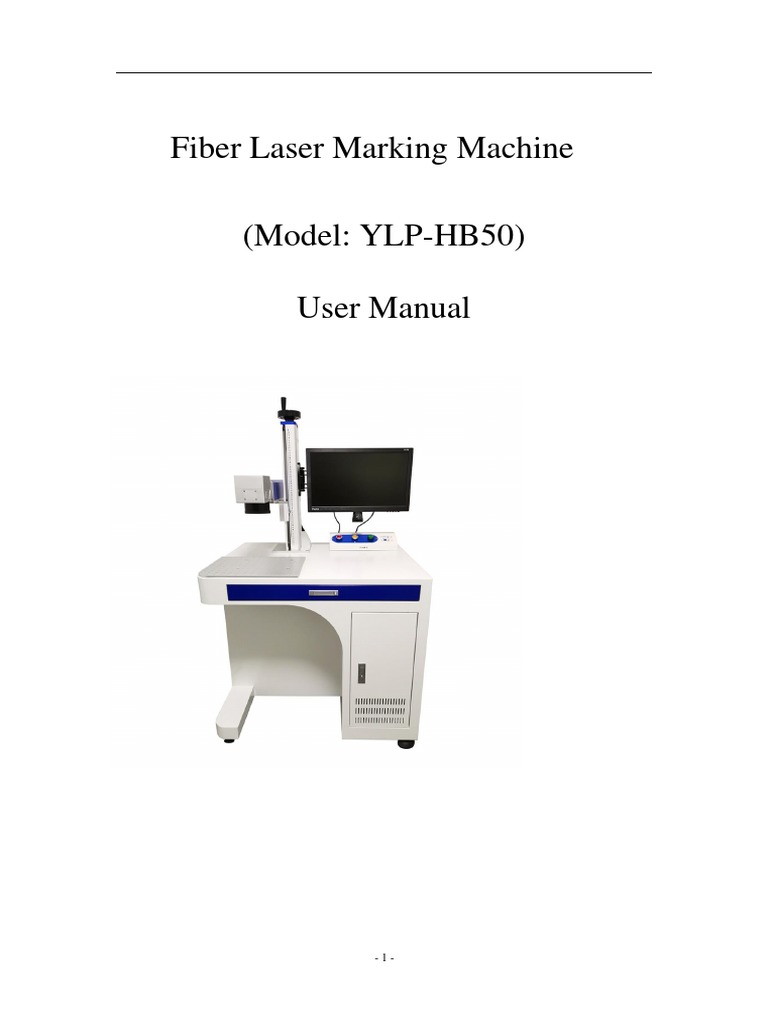 Fiber Laser User Manual - YLP-HB50 | PDF | Laser | Switch