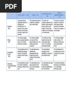 Advertising Rubric | PDF | Advertising | Communication