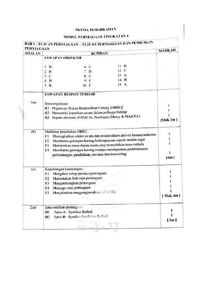 Skema Modul Juj T4 Dan 5 | PDF