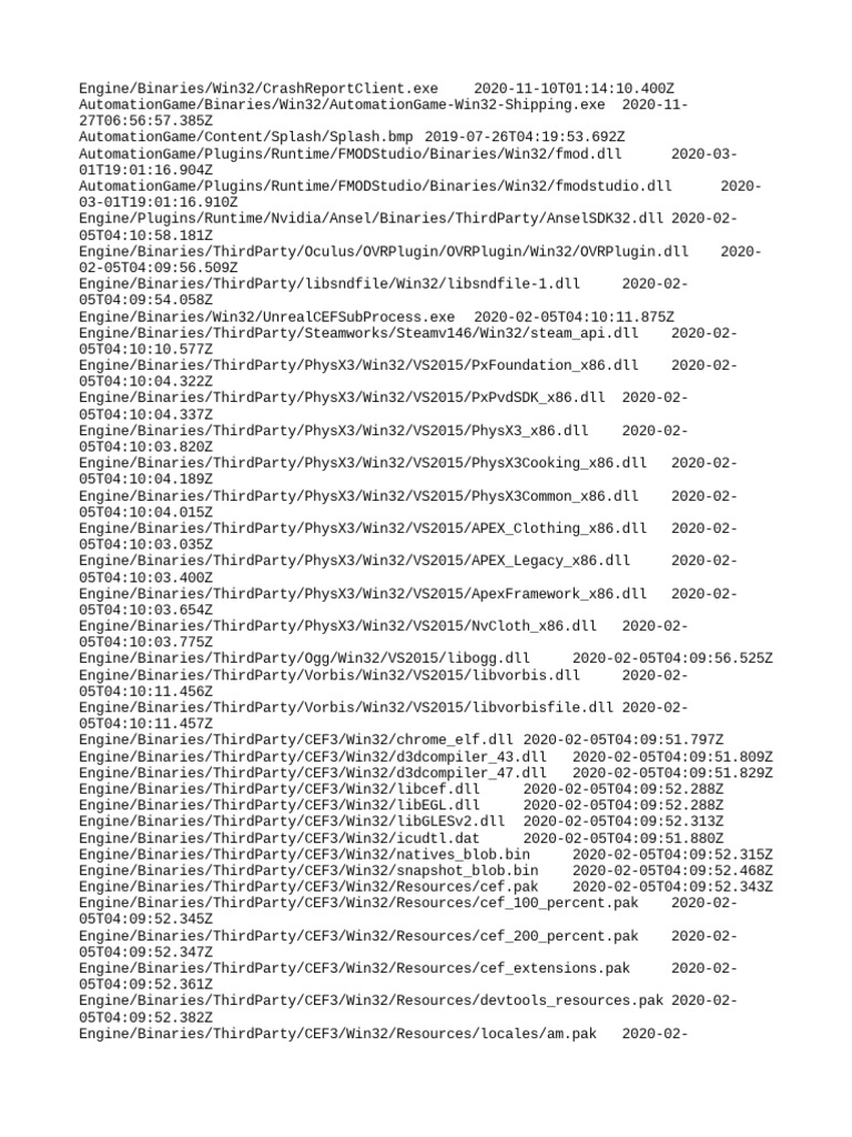 Manifest NonUFSFiles Win32 | PDF | Automotive Industry | Software Development