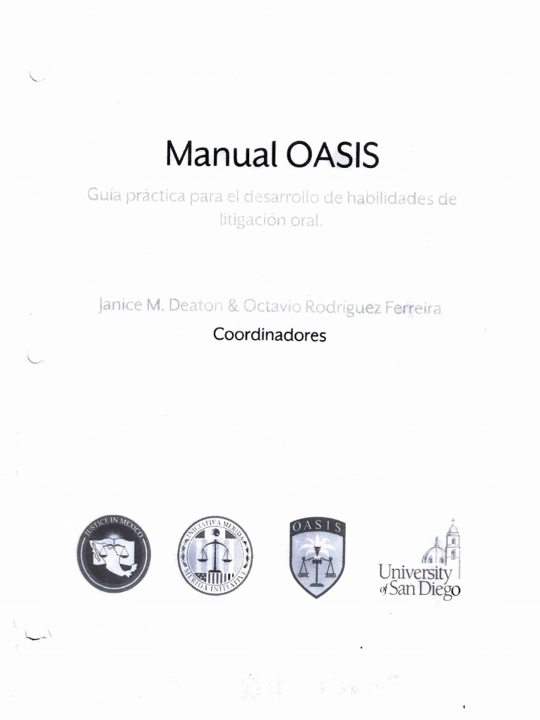 Manual OASIS | PDF