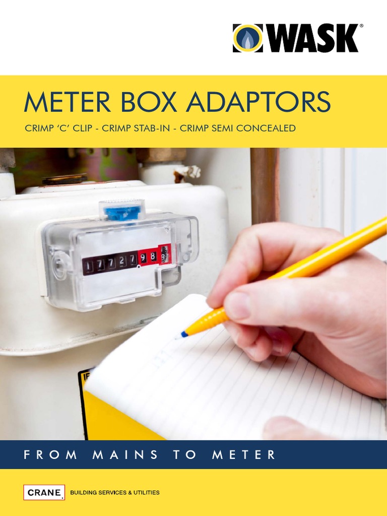 Meter Box Adaptors: Crimp C' Clip - Crimp Stab-In - Crimp Semi ...